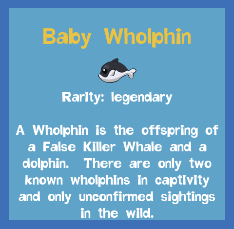 Baby Wholphin | Aqua Pets Wiki | Fandom