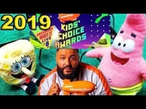 Spongebob - Nickelodeon Kid’s Choice Awards 2019 WITH DJ KHALED ...