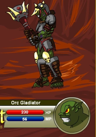 Orc Gladiator | AdventureQuest Wiki | Fandom