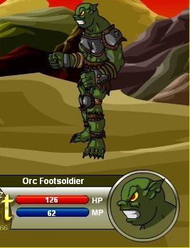 Orc Footsoldier | AdventureQuest Wiki | Fandom