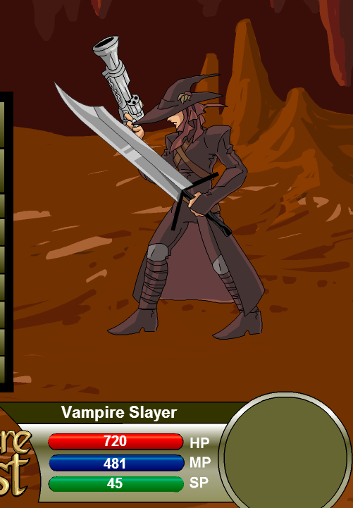 Vampire Slayer (Monster) | AdventureQuest Wiki | Fandom