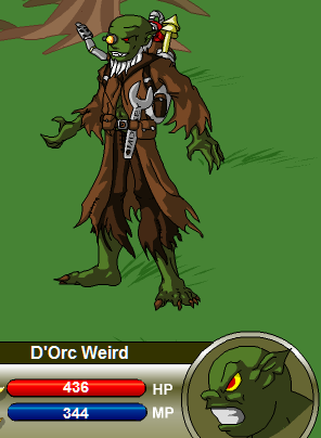 D'Orc Weird | AdventureQuest Wiki | Fandom