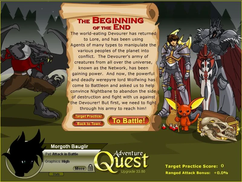 The Beginning of the End | AdventureQuest Wiki | Fandom