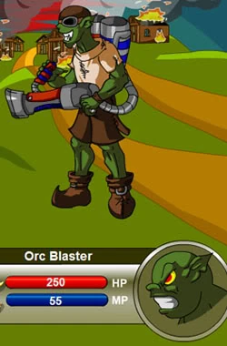 Orc Blaster | AdventureQuest Wiki | Fandom