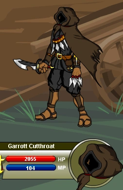 Garrott Cutthroat | AdventureQuest Wiki | Fandom