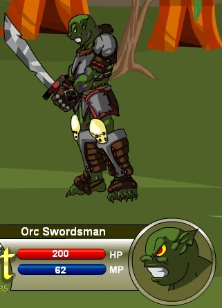 Orc Swordsman | AdventureQuest Wiki | Fandom