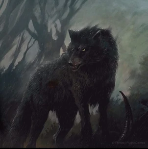 skinwalker dire wolf