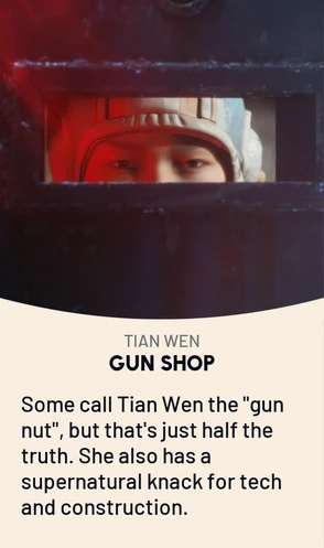 Tian Wen | Arc Raiders Wiki | Fandom