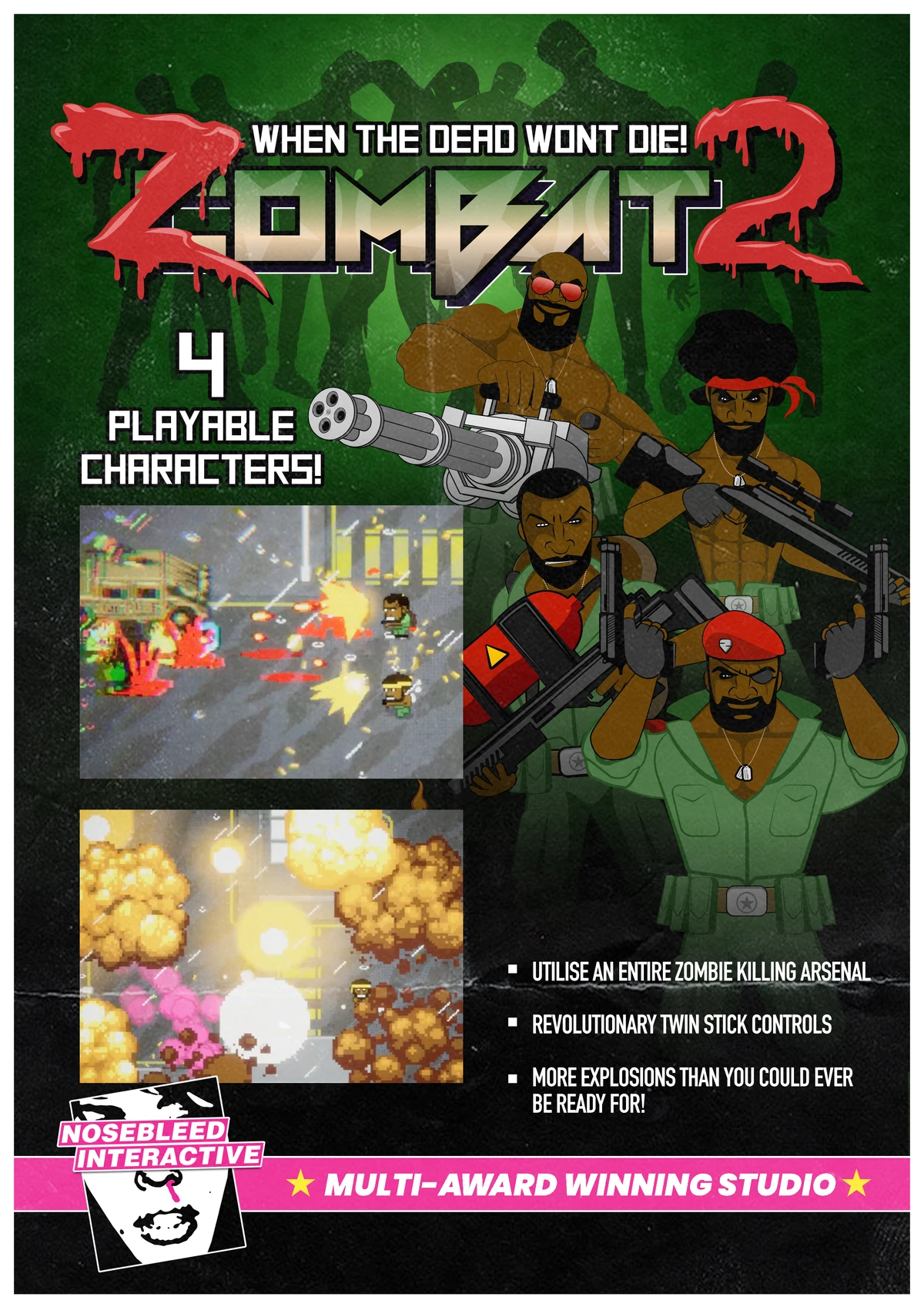 Zombat 2 | ArcadeParadise Wiki | Fandom