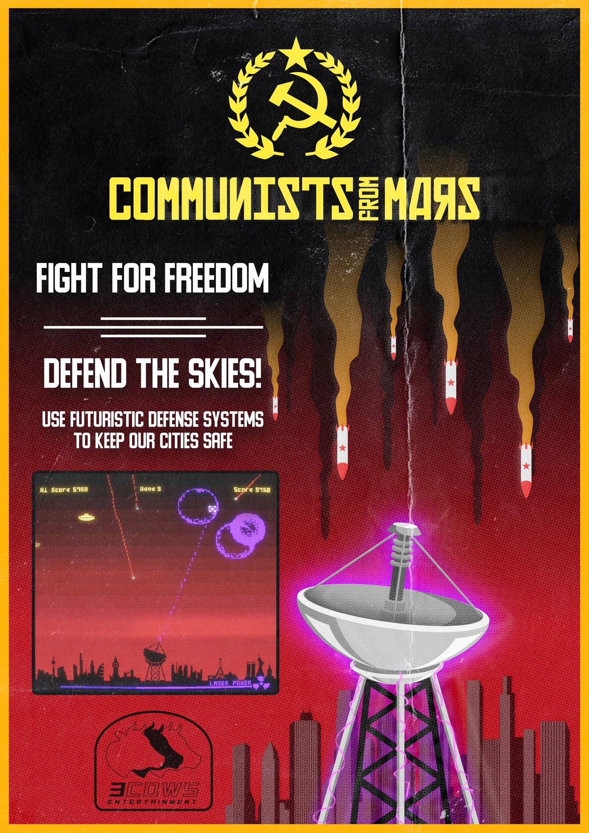 Communists From Mars | ArcadeParadise Wiki | Fandom