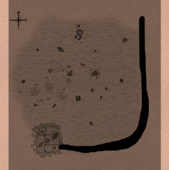 Map of the First Sea | Arcane Legacy Wiki | Fandom