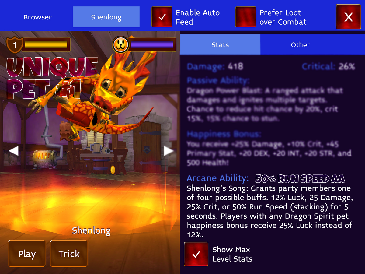 Unique Pets | Arcane Legends Wiki | Fandom Unique Pets | Arcane Legends Wiki | Fandom