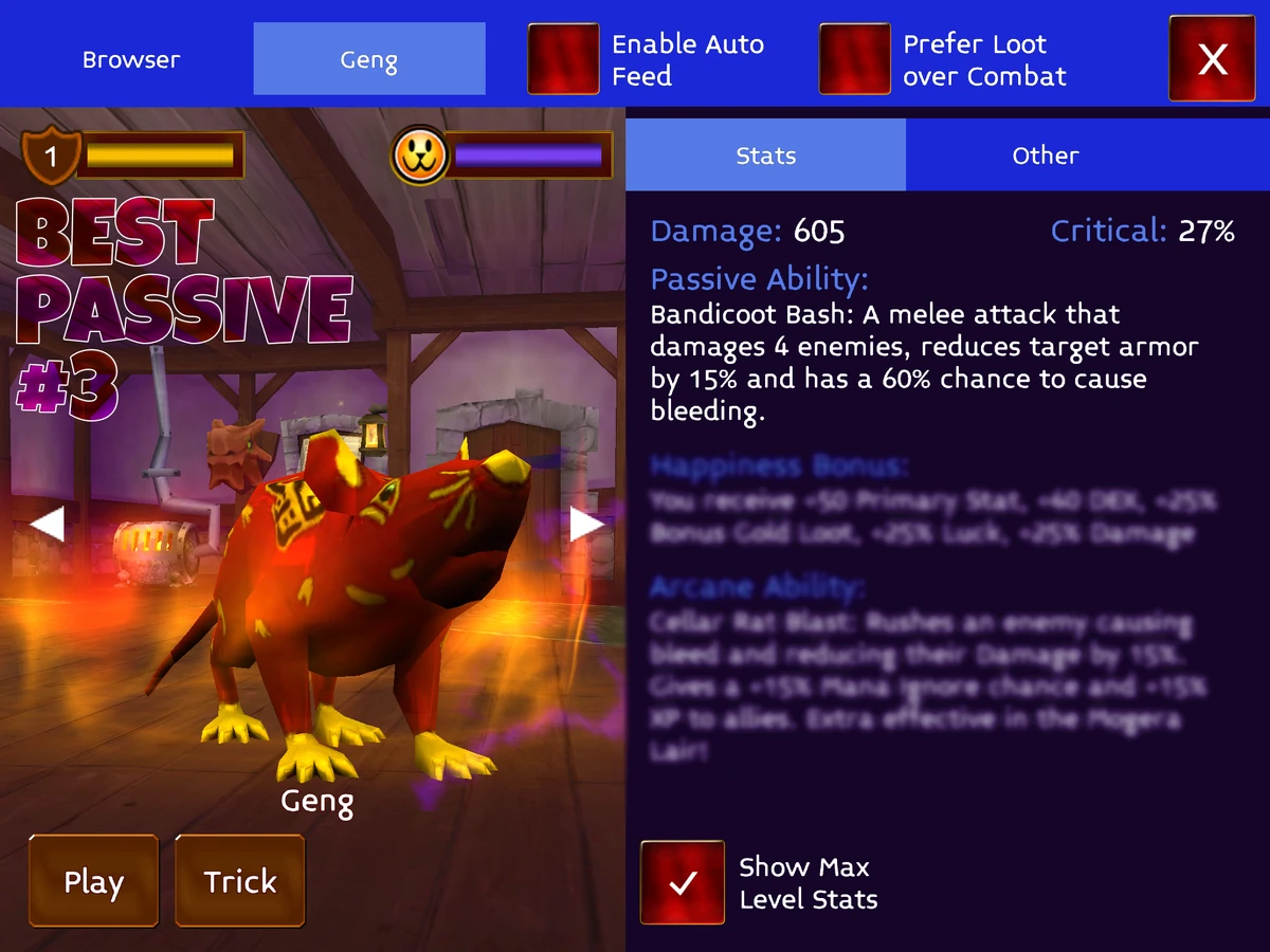 Best Passives | Arcane Legends Wiki | Fandom