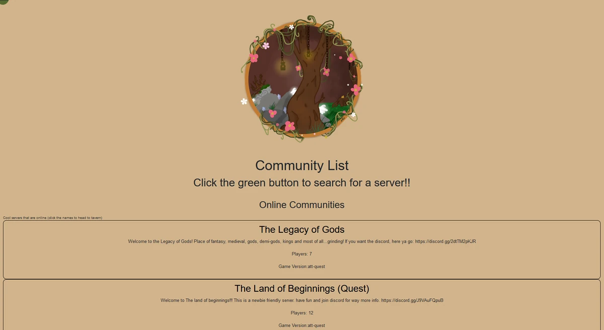 Community List | Arcane Magica Wiki | Fandom