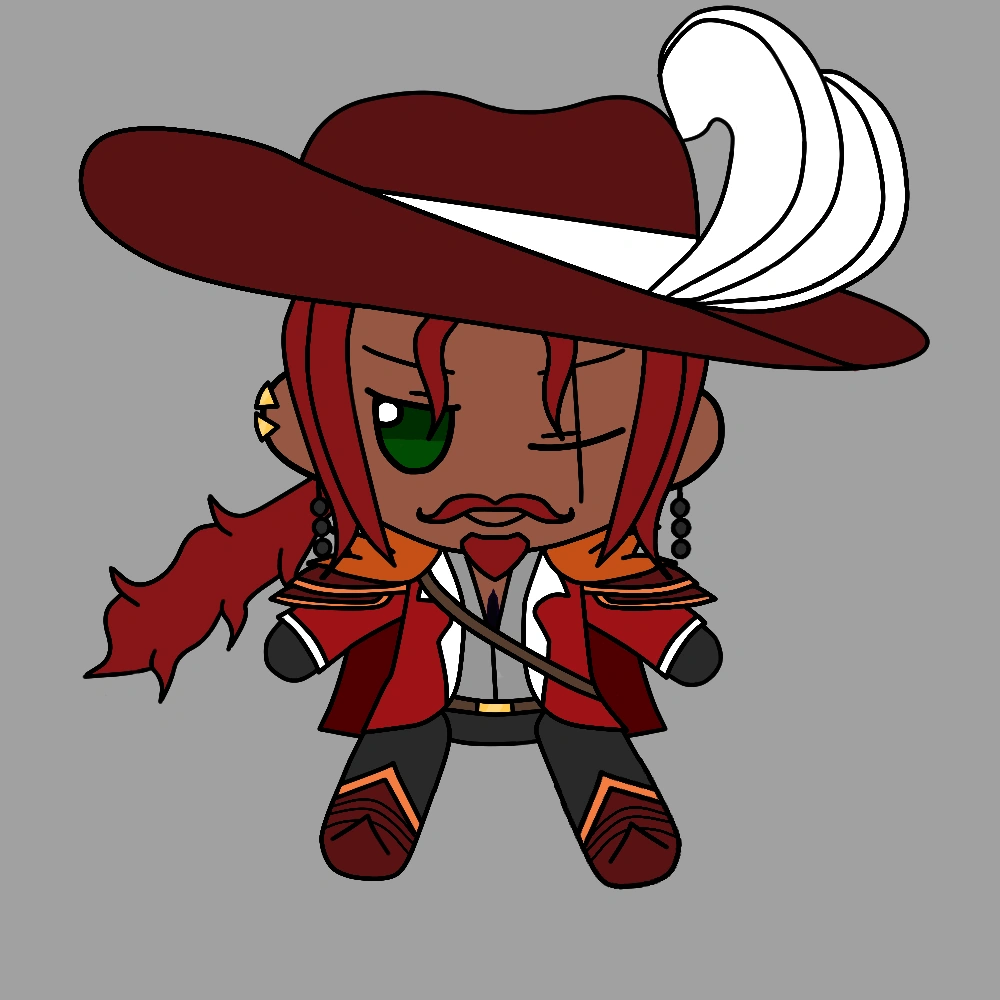 Jack Redwood, The Mad Corsair | Arcane Odyssey OCs Wiki | Fandom