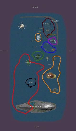 Determina Timeline Map | Arcane Odyssey OCs Wiki | Fandom