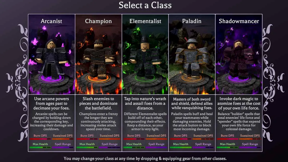 Classes | Arcane Conquest Wiki | Fandom