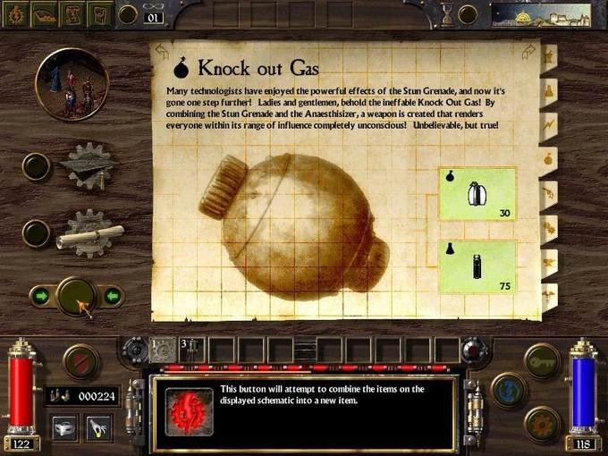 Knock Out Gas | Arcanum: Of Steamworks and Magick Obscura Wiki | Fandom