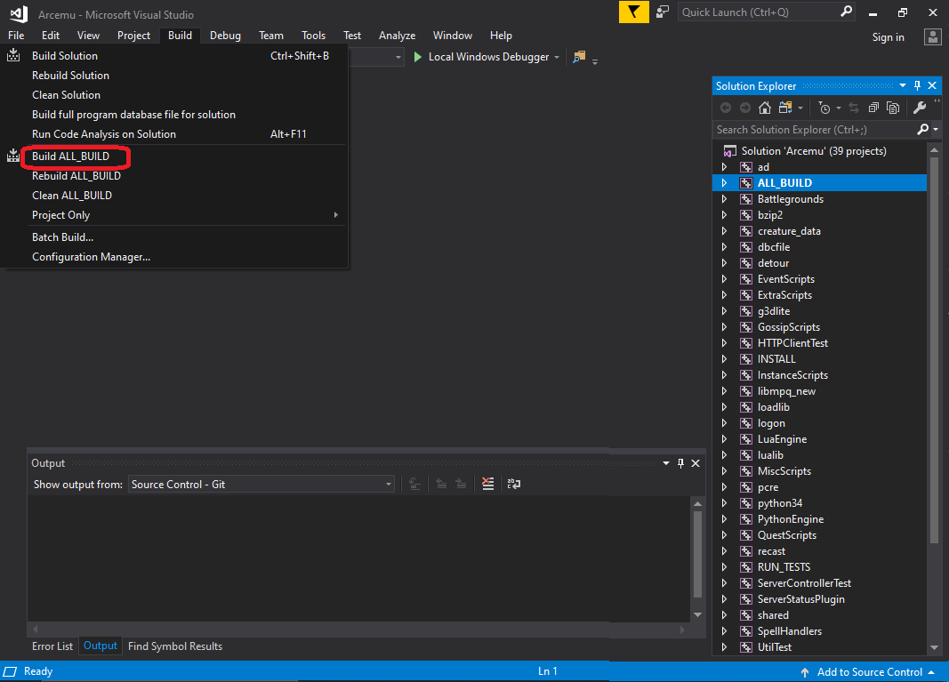 InstallationOnWindows | Arcemu Wiki | Fandom