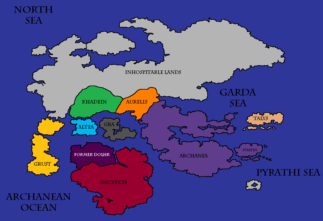 The Continent of Archanea | Archanea Wiki | Fandom