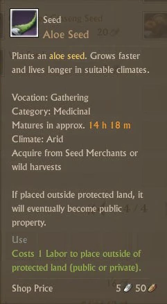 Aloe Seed - ArcheAge Wiki