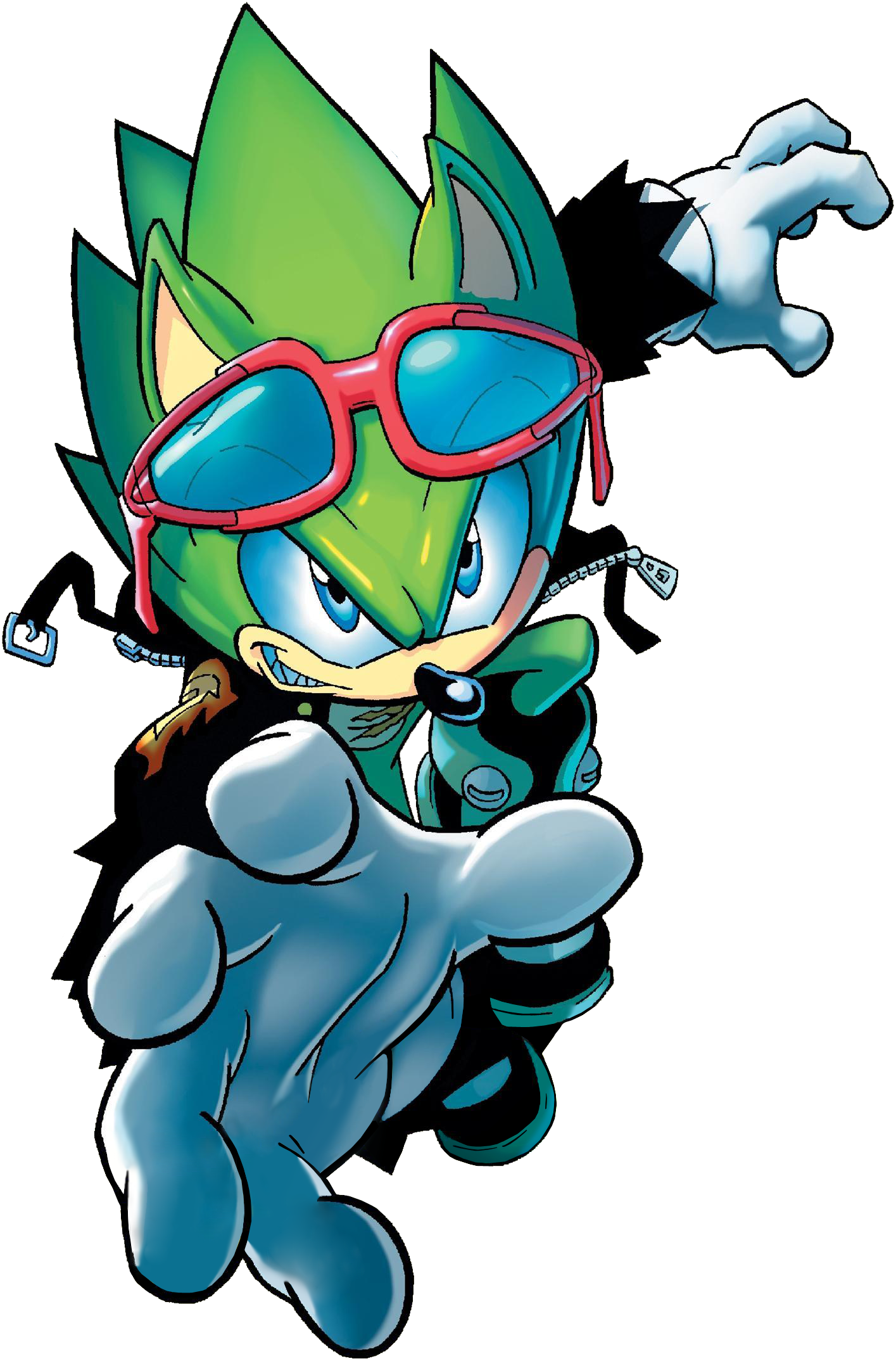 Super Scourge The Hedgehog