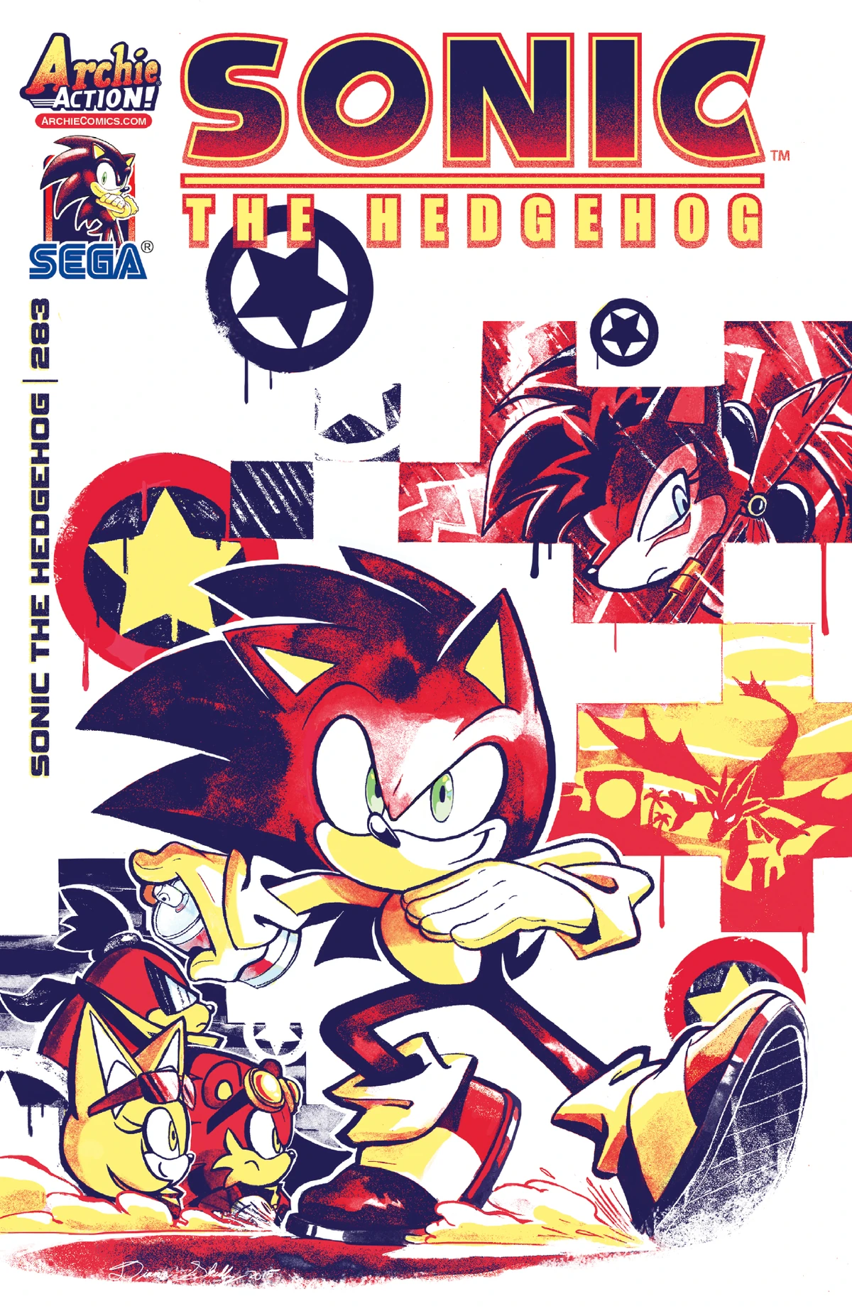 Archie Sonic the Hedgehog - Numer 283 | Archie Sonic Wikia | Fandom