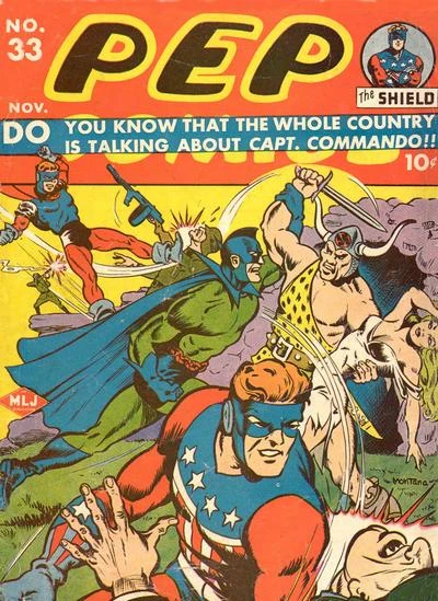 Pep Comics Vol 1 33 | Archie Comics Wiki | Fandom