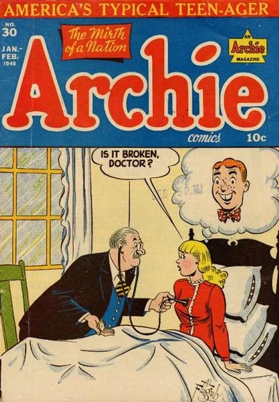 Archie Vol 1 30 | Archie Comics Wiki | Fandom