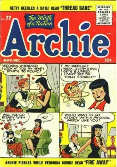 Archie Vol 1 77 | Archie Comics Wiki | Fandom