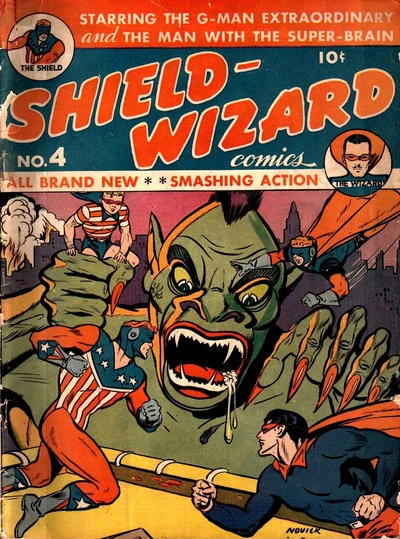 Shield-Wizard Comics Vol 1 4 | Archie Comics Wiki | Fandom