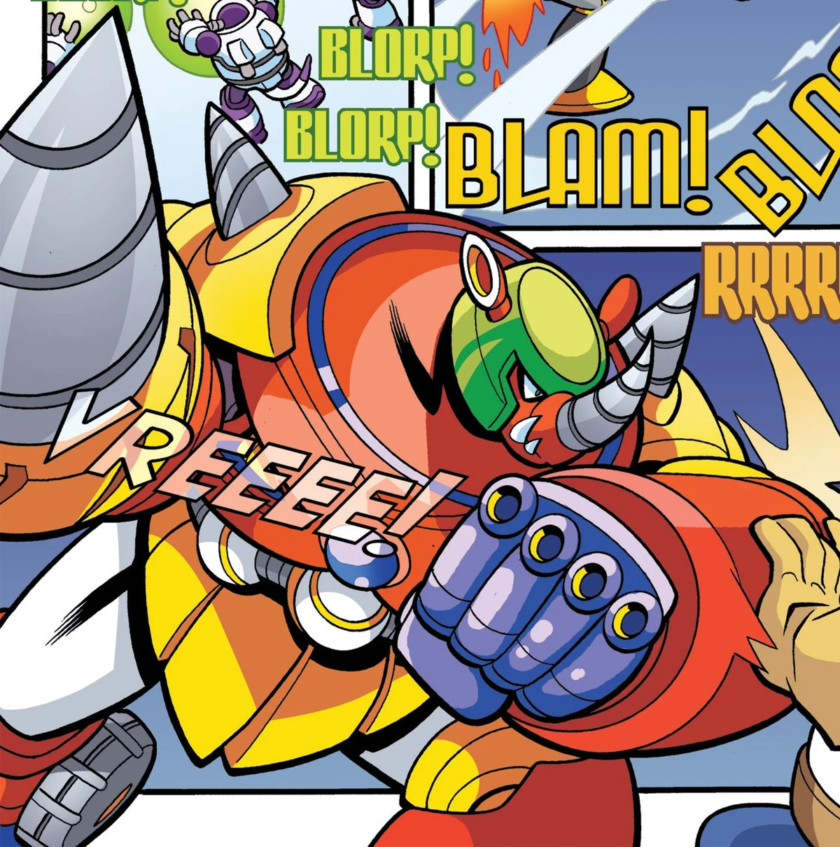 Tunnel Rhino | Mega Man Comics Wikia | Fandom