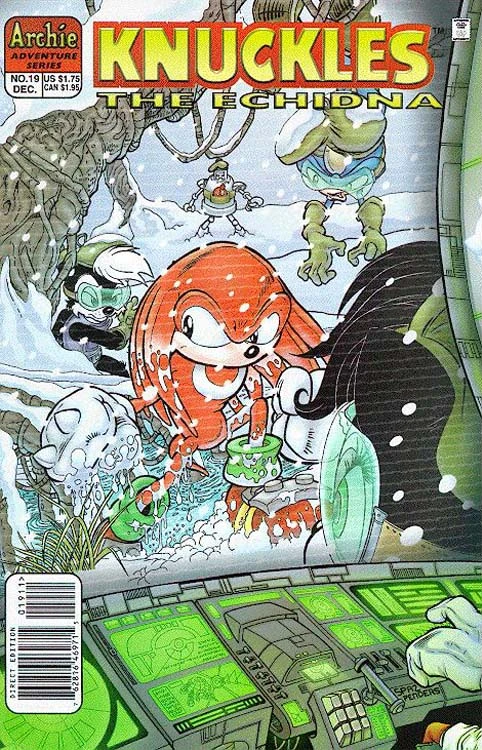 Archie Knuckles the Echidna Issue 19 | Mobius Encyclopaedia | Fandom