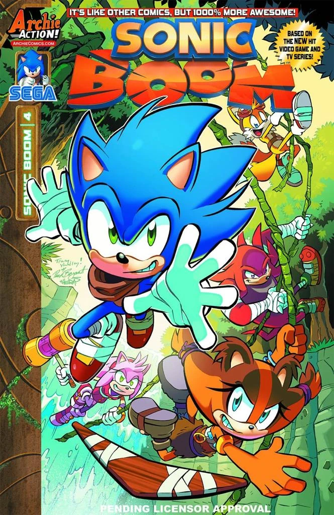 Archie Sonic Boom Issue 4 | Mobius Encyclopaedia | Fandom