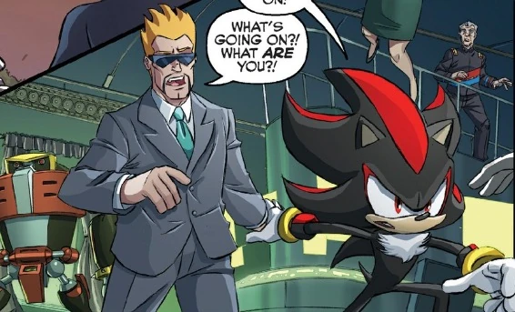 Father Shadow The Hedgehogs