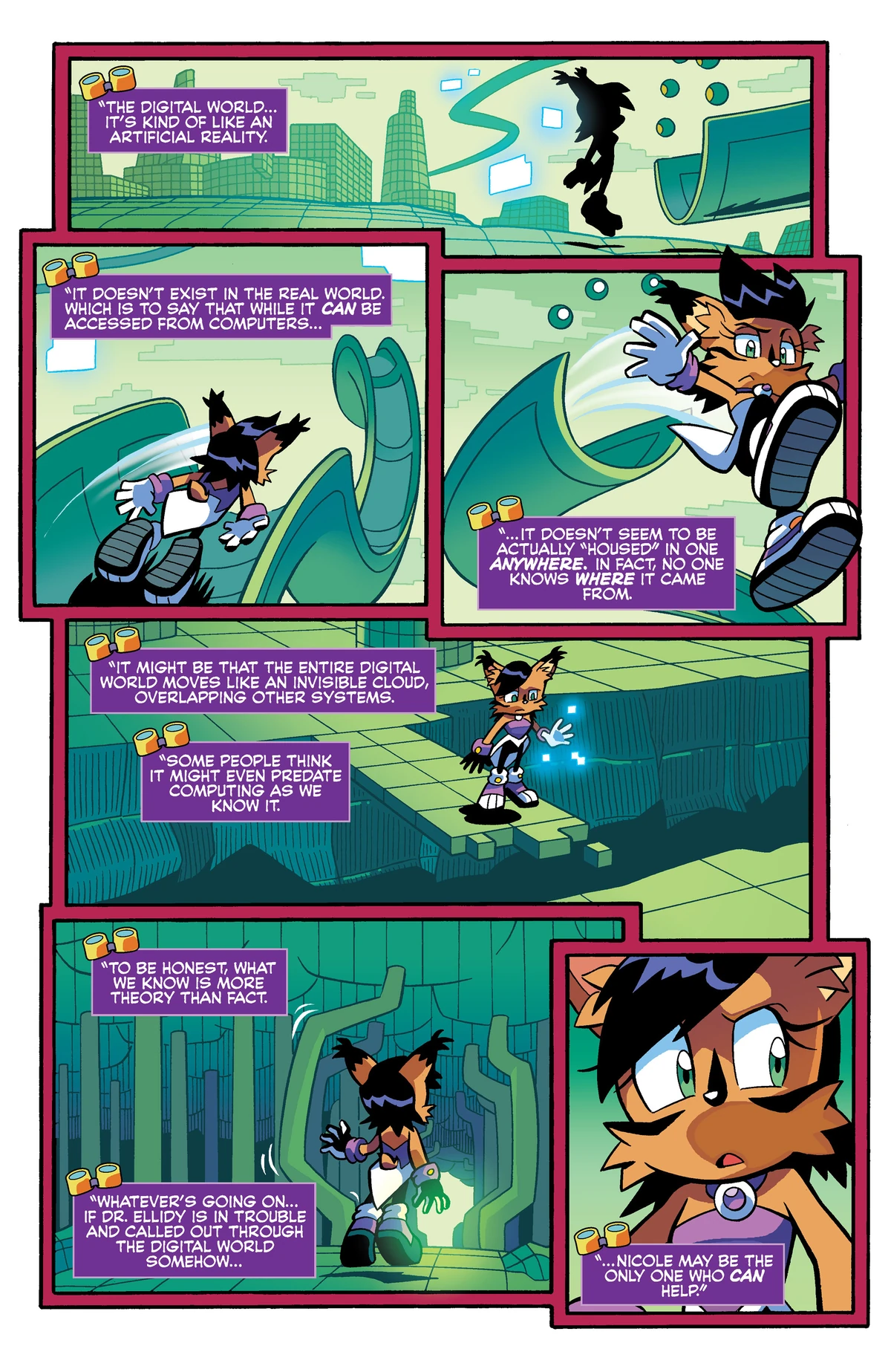 Digital World | Mobius Encyclopaedia | Fandom