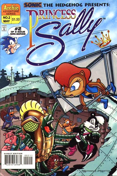 Archie Princess Sally Miniseries Issue 2 | Mobius Encyclopaedia | Fandom Archie Princess Sally Miniseries Issue 2 | Mobius Encyclopaedia | Fandom