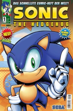 Panini Sonic the Hedgehog Issue 1 | Mobius Encyclopaedia | Fandom