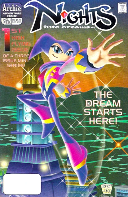 Archie NiGHTS into Dreams | Mobius Encyclopaedia | Fandom