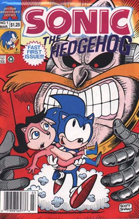 Archie Sonic Miniseries Issue 1 | Mobius Encyclopaedia | Fandom