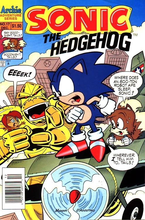 Archie Sonic the Hedgehog Issue 17 | Mobius Encyclopaedia | Fandom