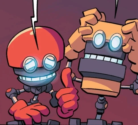 Orbot and Cubot | Mobius Encyclopaedia | Fandom