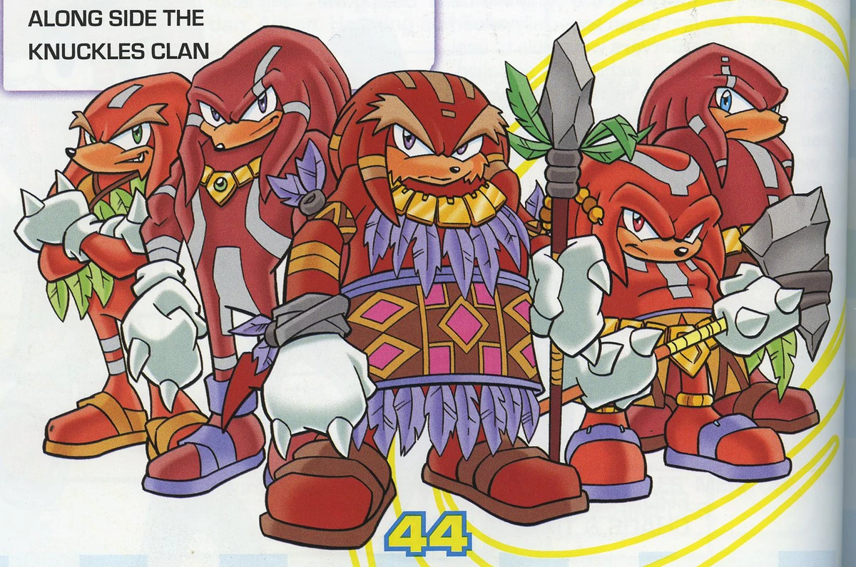 Knuckles Clan | Mobius Encyclopaedia | Fandom