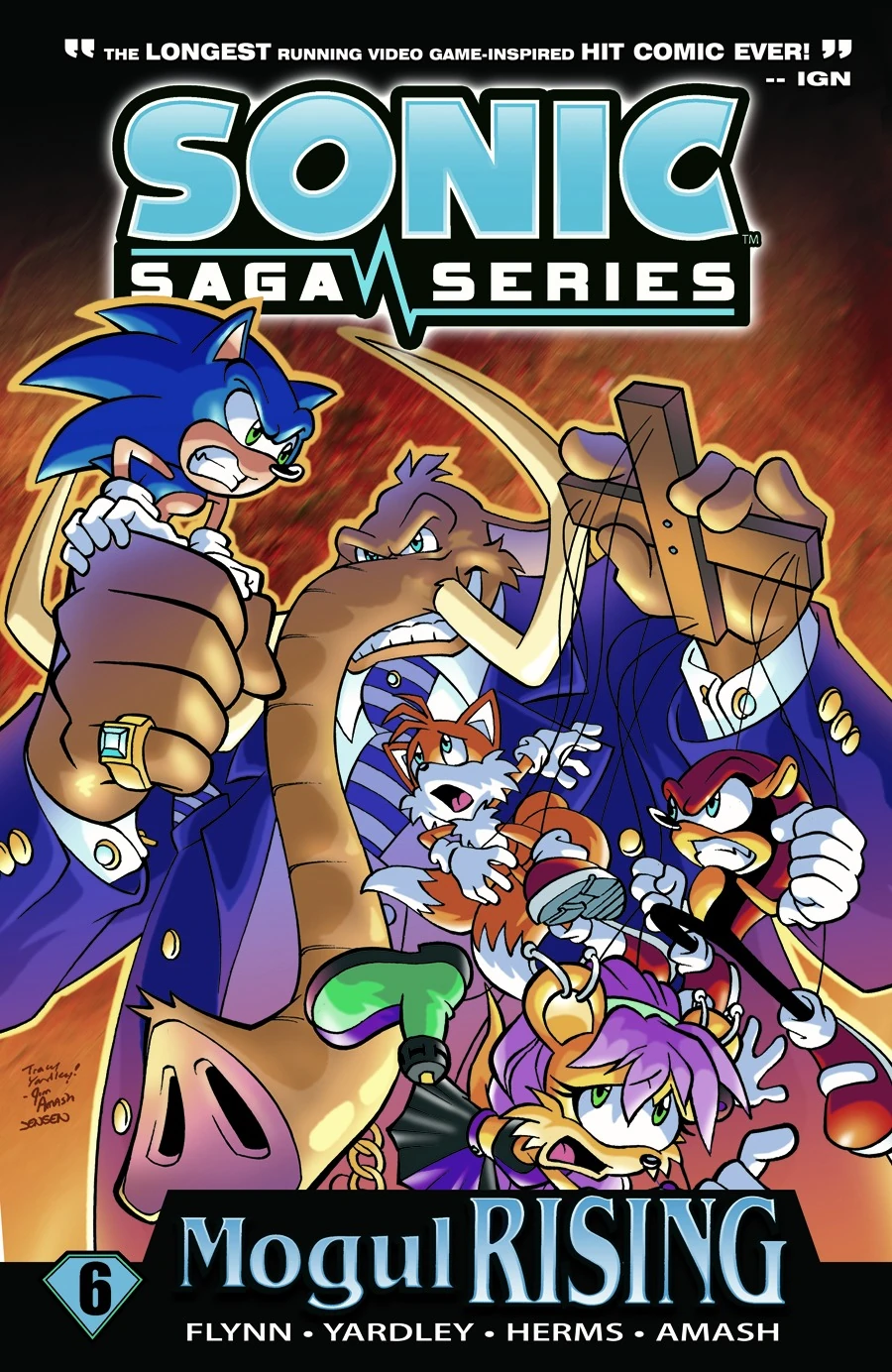 Sonic Saga Series Volume 6 Mobius Encyclopaedia Fandom