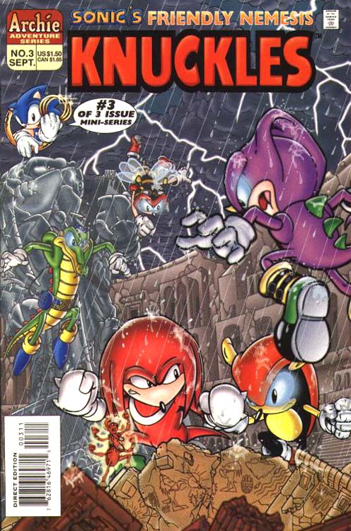 Archie Knuckles Miniseries Issue 3 Mobius Encyclopaedia Fandom