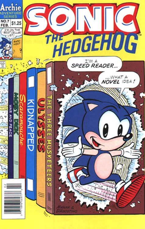 Archie Sonic the Hedgehog Issue 7 | Mobius Encyclopaedia | Fandom