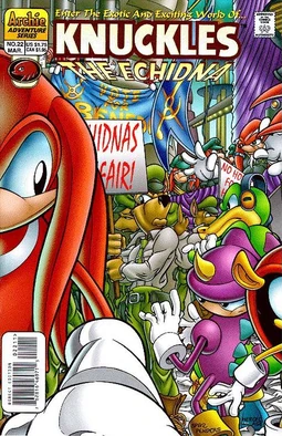 Archie Knuckles the Echidna Issue 22 | Mobius Encyclopaedia | Fandom