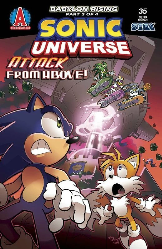 Archie Sonic Universe Issue 35 | Mobius Encyclopaedia | Fandom