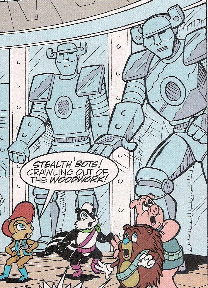 Stealth 'Bot | Mobius Encyclopaedia | Fandom