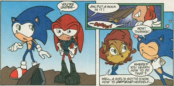 Lieutenant Knuckles | Mobius Encyclopaedia | Fandom